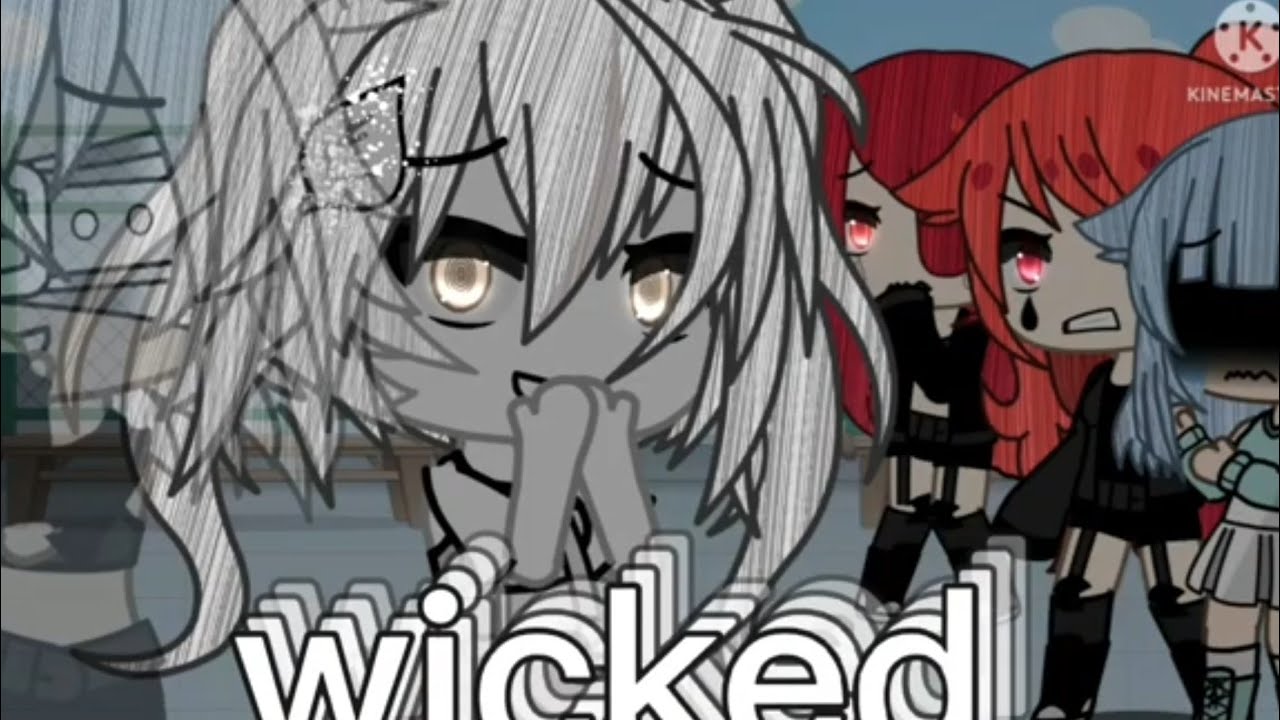 wicked glmv/glmv/gacha life (Cotton's past) "psycho bunny" (flashing ...