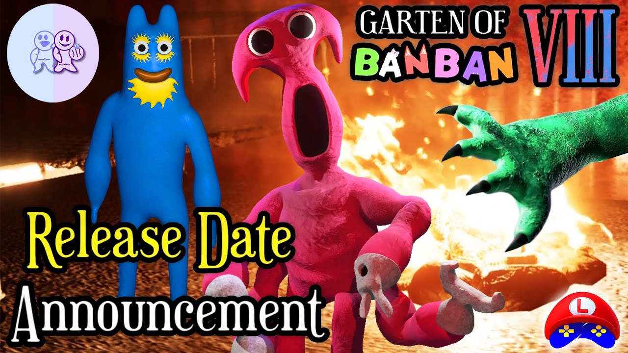 GARTEN OF BANBAN 8 OFFICIAL RELEASE DATE ANNOUNCEMENT VIDEO is ALMOST ...