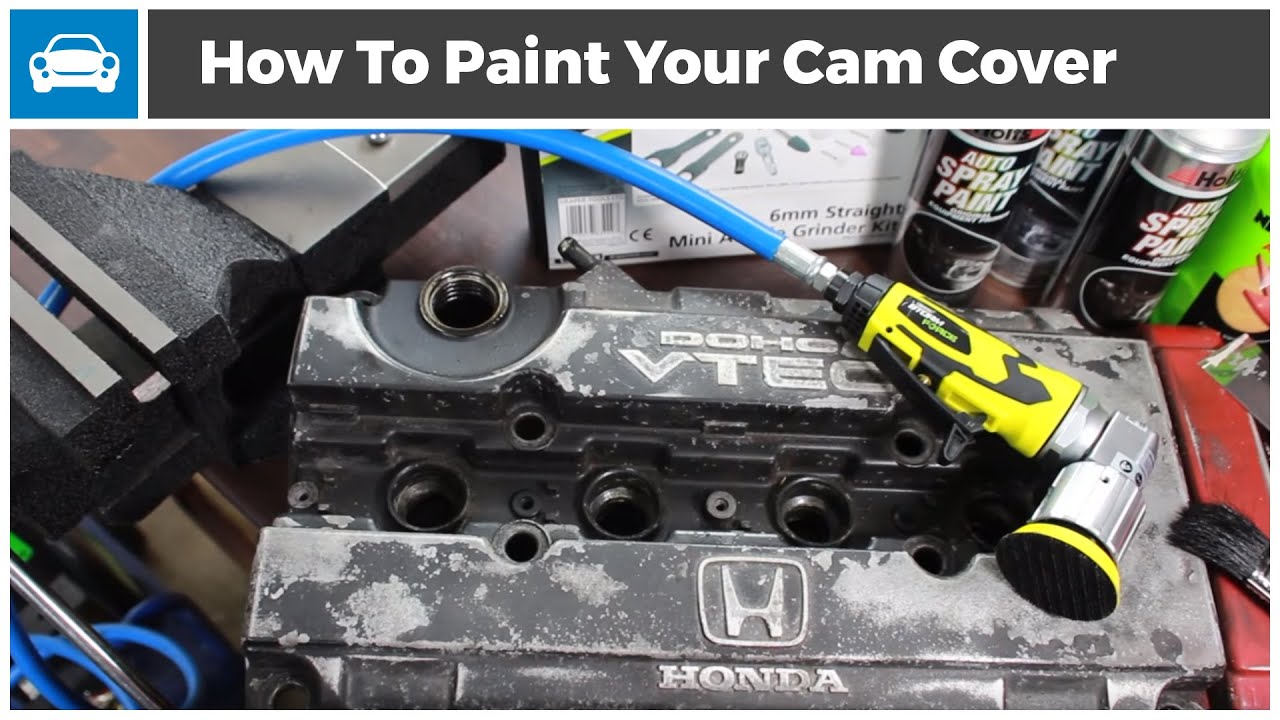 How To Paint Your Cam Cover - MicksGarage.Com - YouTube