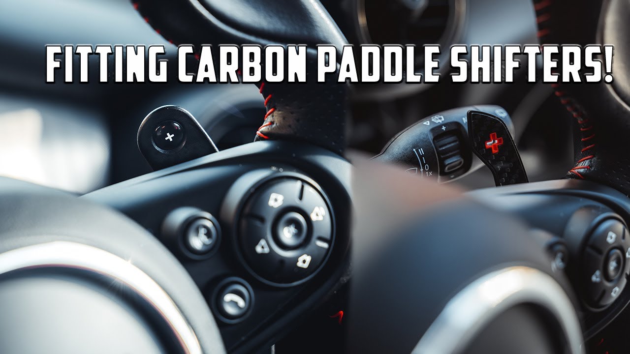 CT Carbon | Mini Cooper F56 JCW | Fitting Our Carbon Paddle Shifters ...