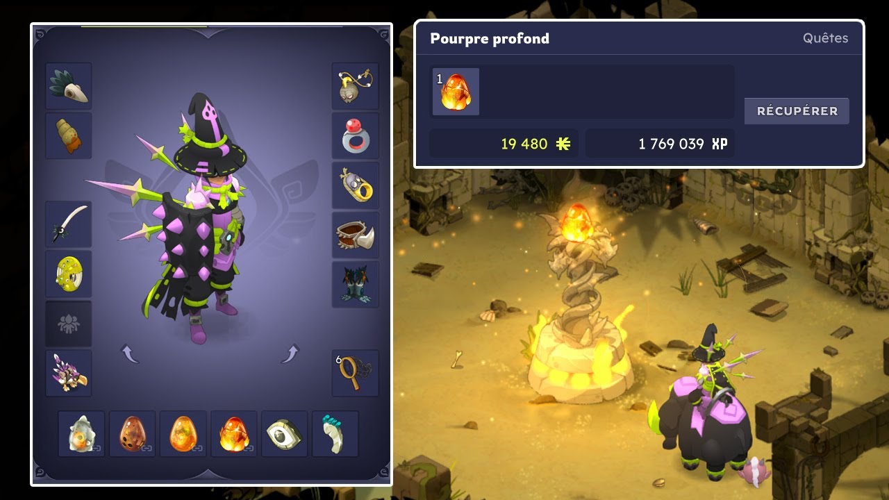 L'AVENTURE DOFUS 3 : OBTENTION DU DOFUS POURPRE (JOUR 9) - YouTube