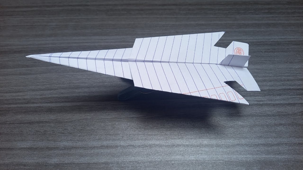 Origami Fighter Jet Part 9 / Paper Airplane Origami - YouTube