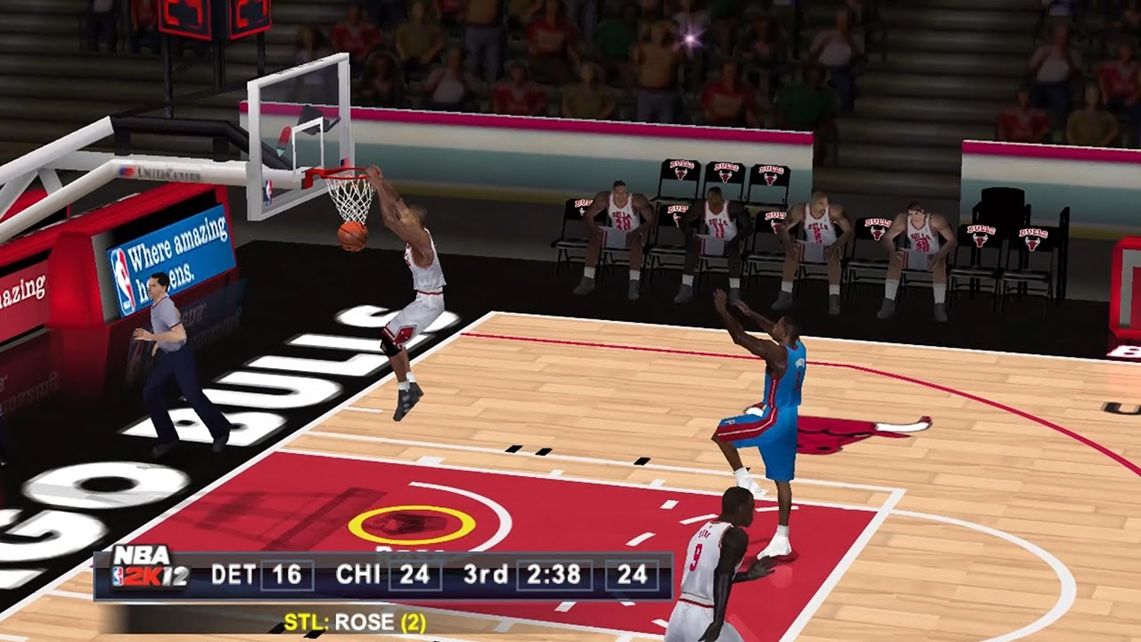 NBA 2K12 (PSP) - YouTube