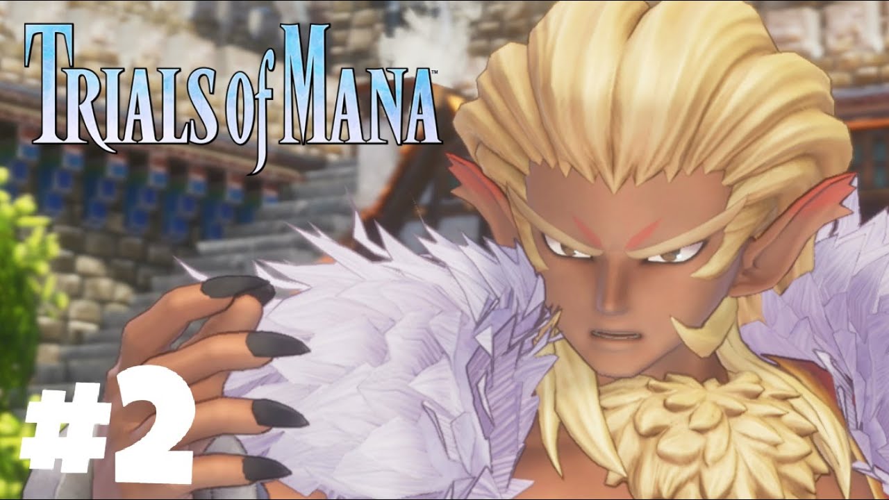 Trials Of Mana Gameplay Walkthrough Part 2 Molebear Moors! - YouTube