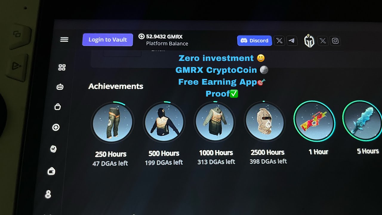 Free NFT & GMRX Crypto Coin Earning App🤑| GAIMIN app - YouTube