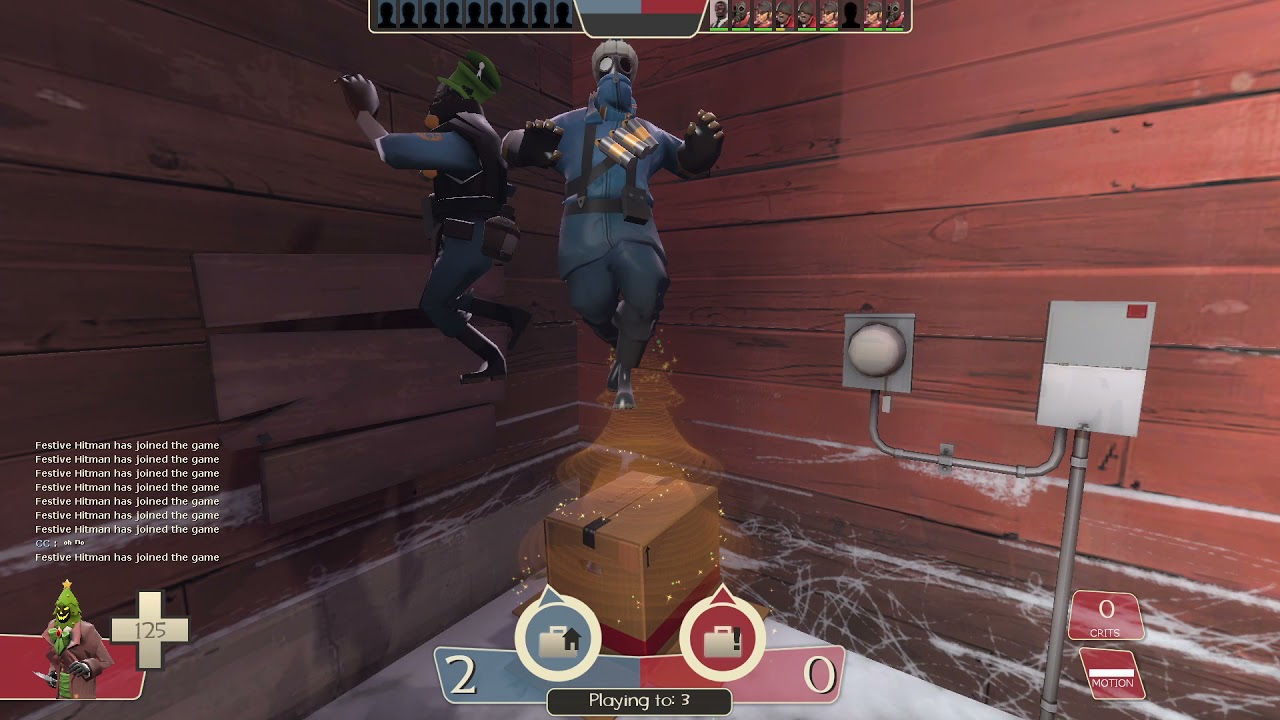TF2 Unusual Taunt - Sparkly Spruce The Box Trot - YouTube