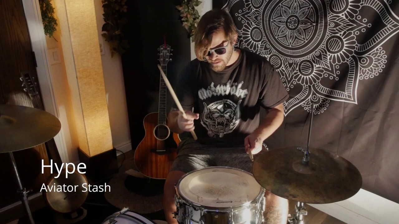 Aviator Stash - Hype [Tyler Pinto Drum Clip] - YouTube