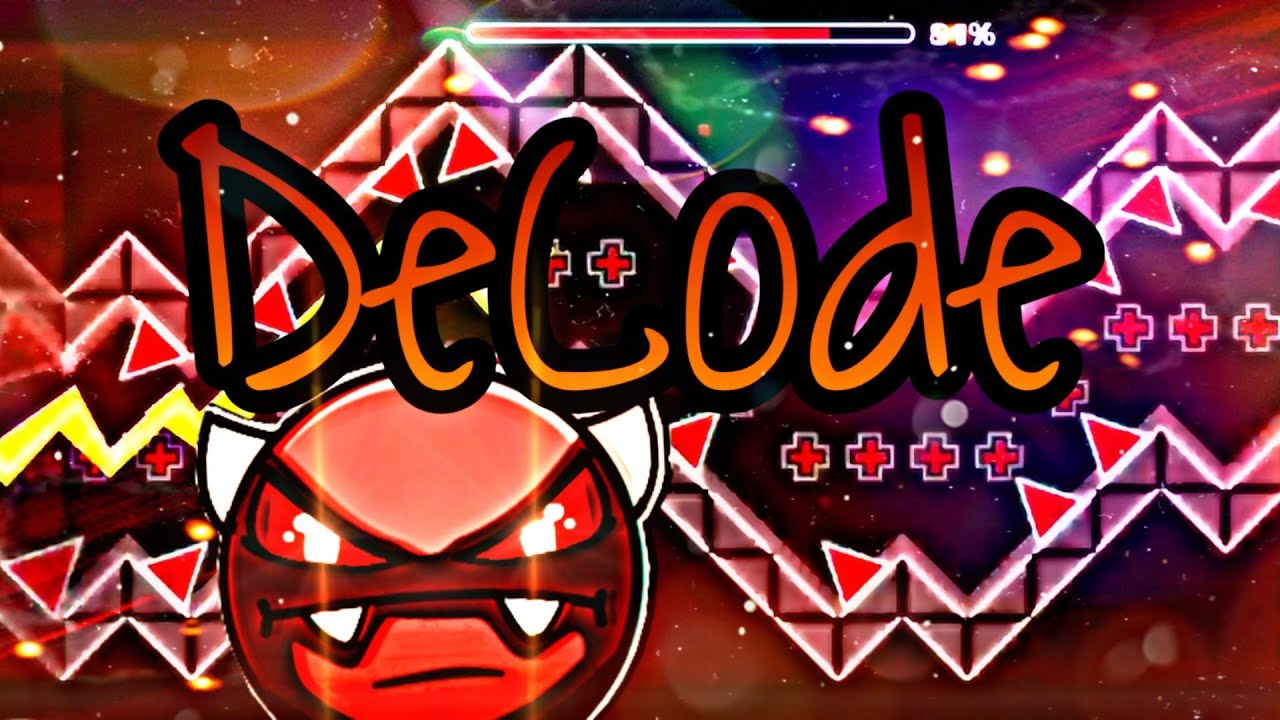 DeCode by Rek3dge - Easy demon - 100% [GD] (720P60fps) - YouTube