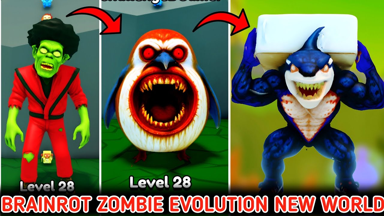 NEW WORLD UPD | Unlocking EVERY NEW ZOMBIE BRAINROT In Brainrot Zombie ...