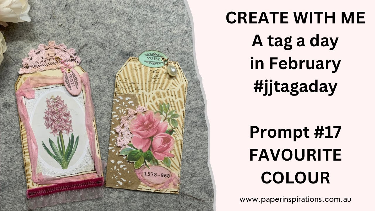 A Tag a Day in February 2024 #17 - FAVOURITE COLOUR #jjtagaday # ...