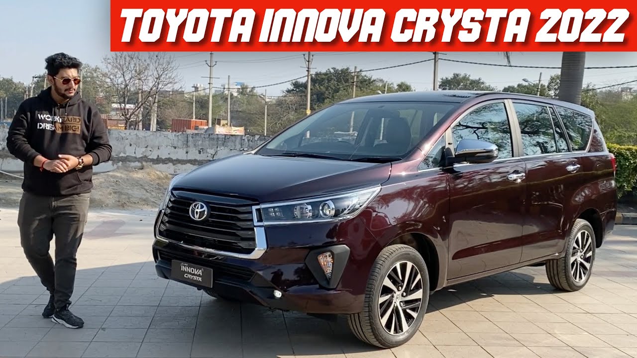 Innova Crysta 2022 - Detailed Walkaround with On Road Price, Safety ...