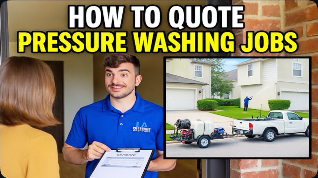 How To Quote Pressure Washing Jobs (Live Demo) - YouTube