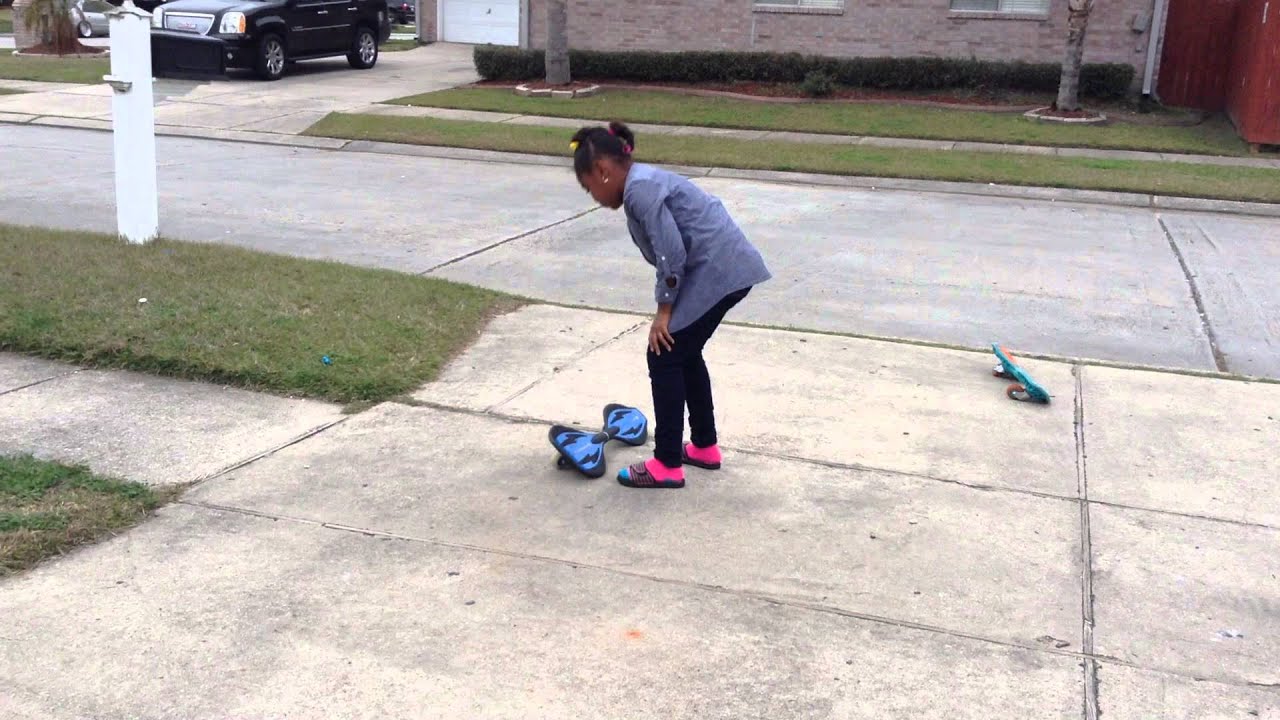 Going down the hill with ripsticks - YouTube