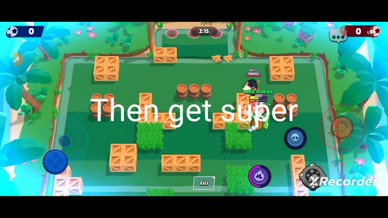 how to trickshot brawl stars (MAP:Triple Dribble) - YouTube