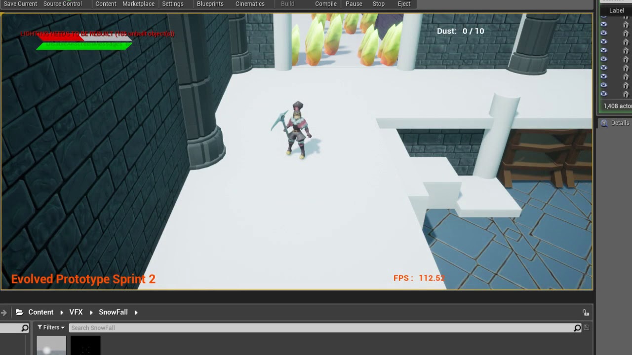 UE4 Low Health Flashing Screen - YouTube