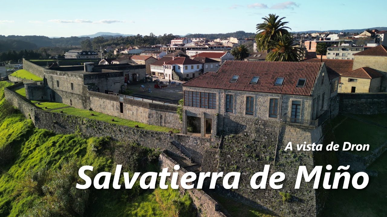 Salvatierra de Miño a vista de Dron (20/12/2024) | DJI Mini 3 Pro - YouTube
