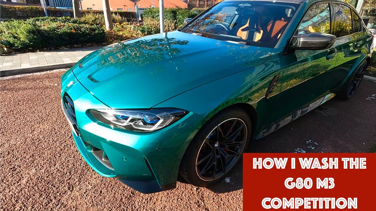 How To Wash Your BMW M Car - *DIY* ( Part 2) - G80 M3 Competition | 4K ...