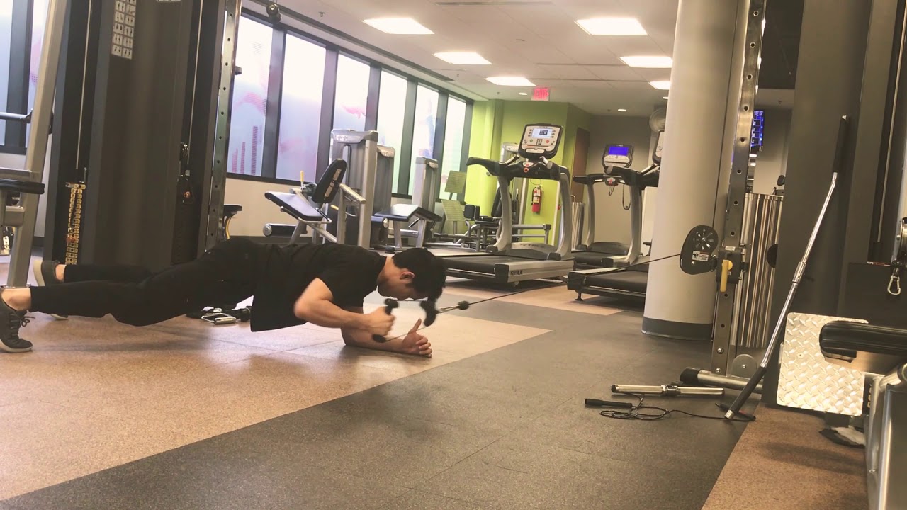 Pillar bridge rows - YouTube