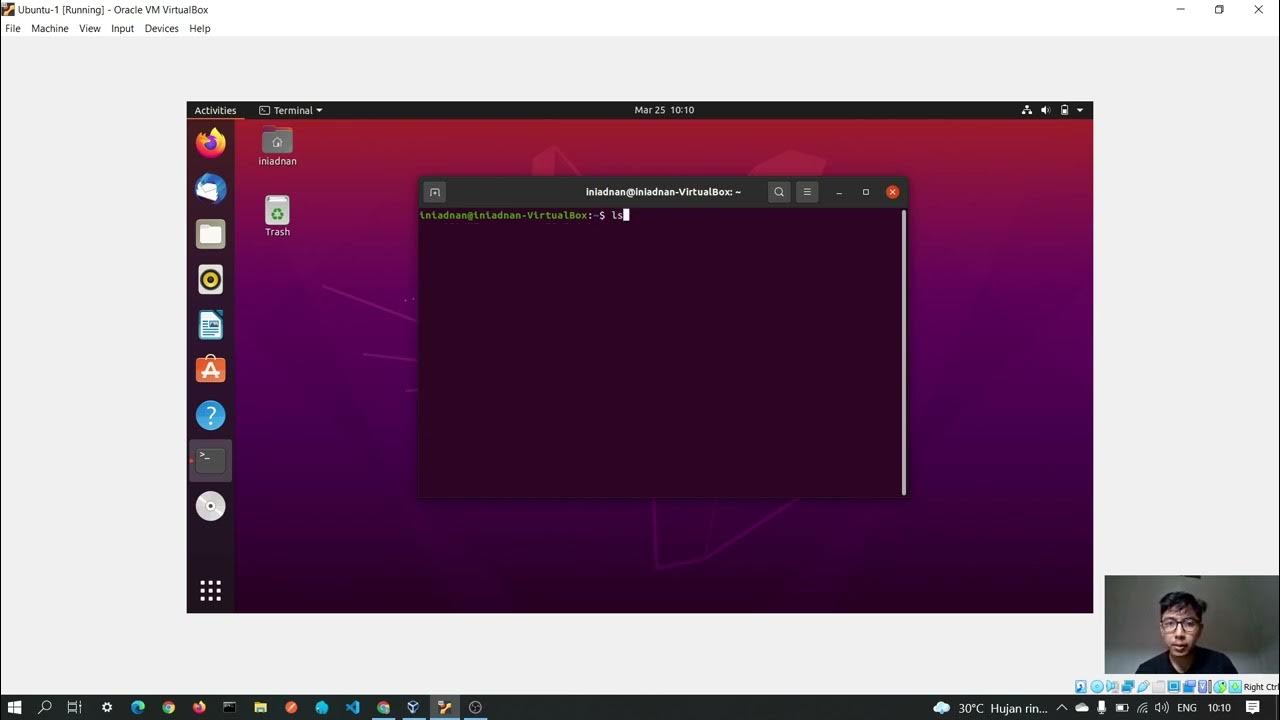 Operasi Input Output Pada Ubuntu 20.04 - YouTube