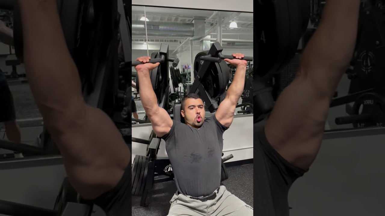 Arsenal Strength Shoulder Press- Awesome Contraction - YouTube
