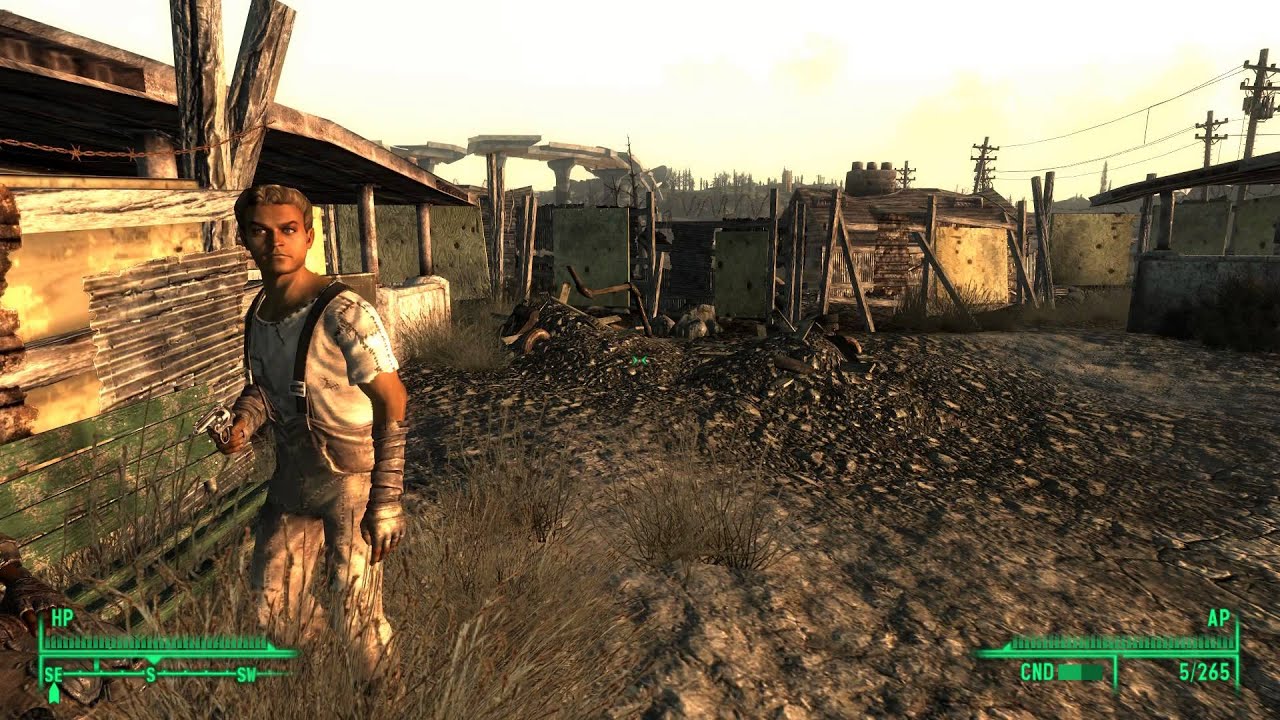 Fallout 3 Part 84 - Big Town (No Commentary) - YouTube