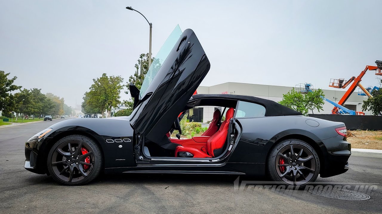 Maserati GranTurismo featuring Vertical Door conversion kit by Vertical ...