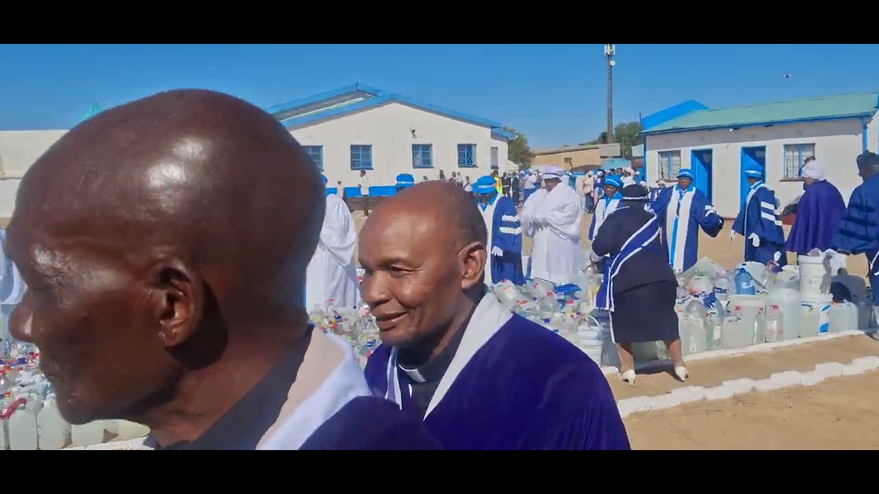#st john's AFM... Blessing of water at Senotlelo 2025 - YouTube