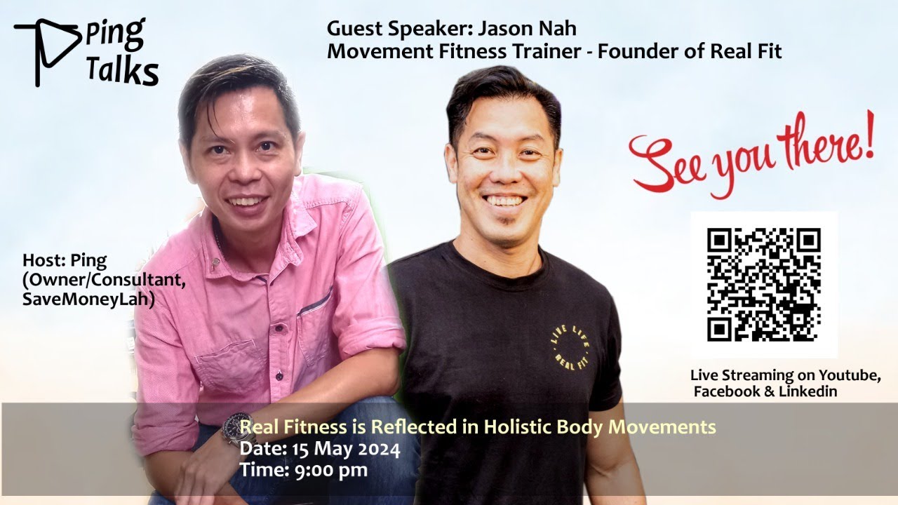 Ping Talks - Real Fitness is Reflected in Holistic Body Movements - YouTube