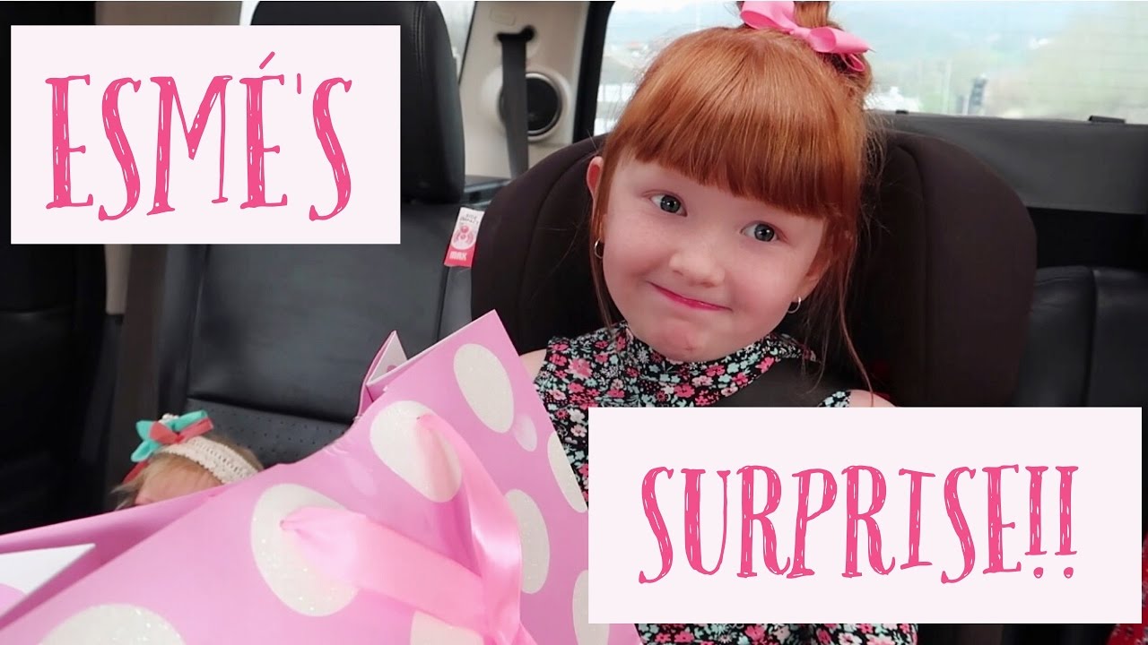 ESMÉ GETS A PRESENT! - YouTube
