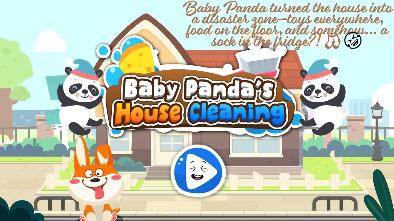 🧹🐼 “Baby Panda’s Messy Mayhem – Cleanup Chaos LIVE!” | @funforkids-123 ...