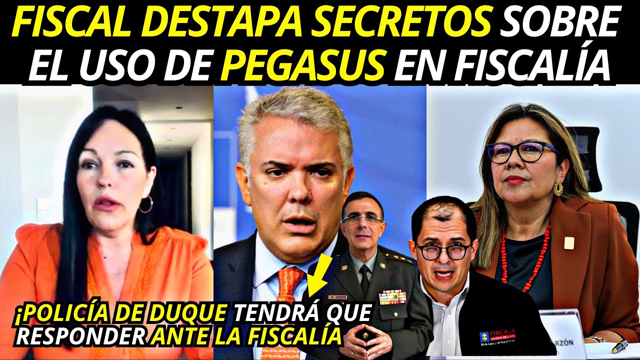 ¡BOMBAZO! Fiscal MONSALVE REVELA detalles de Pegasus en FISCALÍIA ...