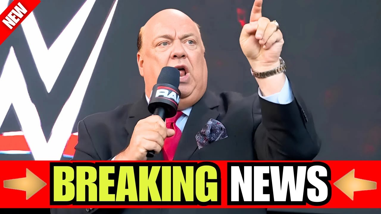 Paul Heyman Confirms HUGE News Ahead of WrestleMania — Shocking Twist ...