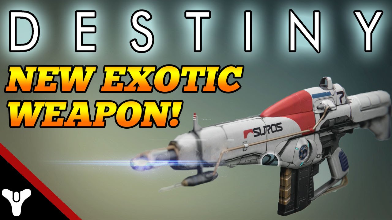 Destiny: "NEW EXOTIC WEAPON!" Exotic Auto Rifle SUROS REGIME! (Destiny ...
