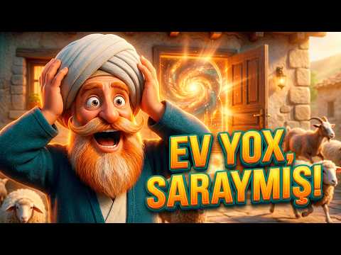 🤣 Ev Necə Şah Sarayına Döndü? | Ən Gülməli Molla Nəsrəddin Lətifəsi