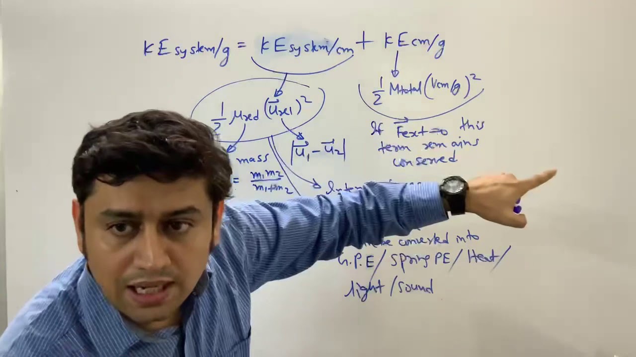 CENTER OF MASS MOMENTUM COLLISION IMPULSE 10 ( CENTER OF MASS FRAME AND ...