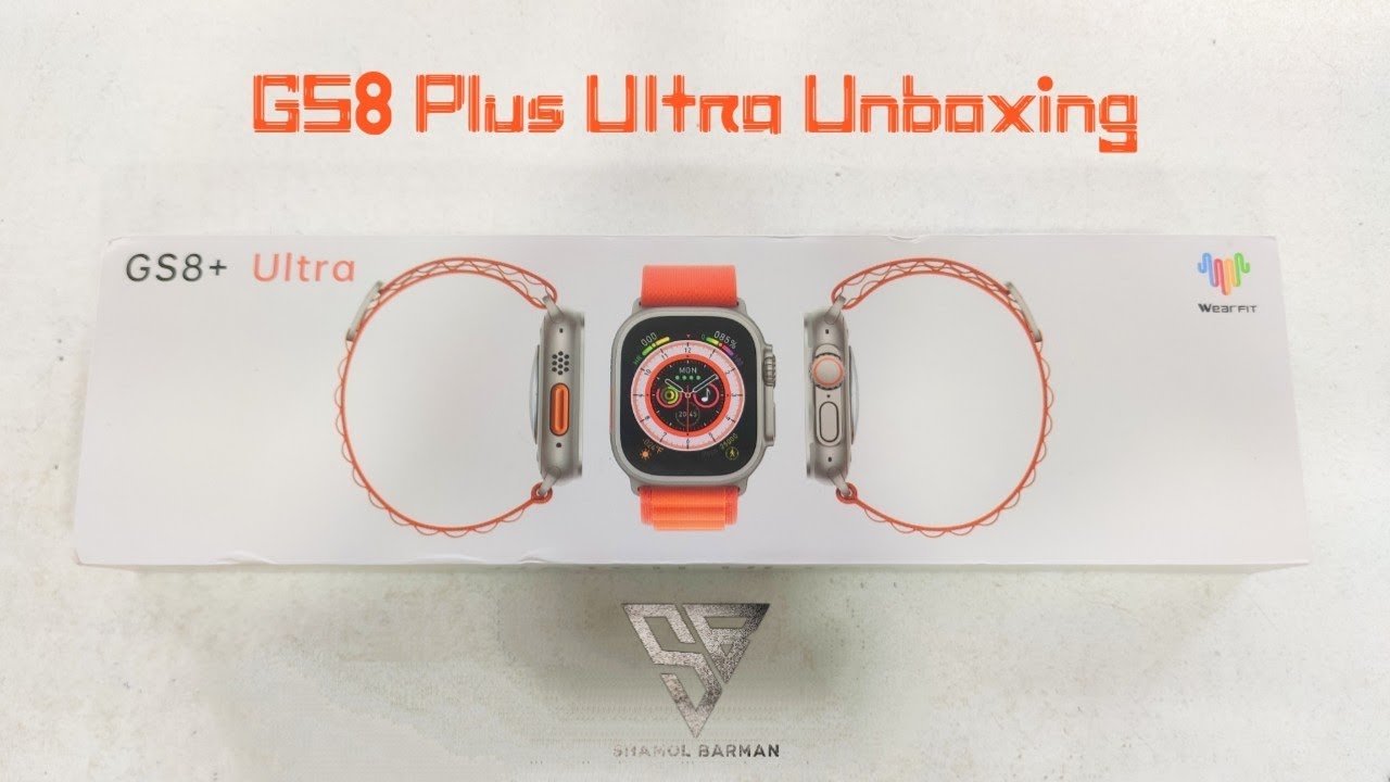 Apple Watch Ultra #Clone ⌚ GS8 Plus Ultra Unboxing 📦 - YouTube