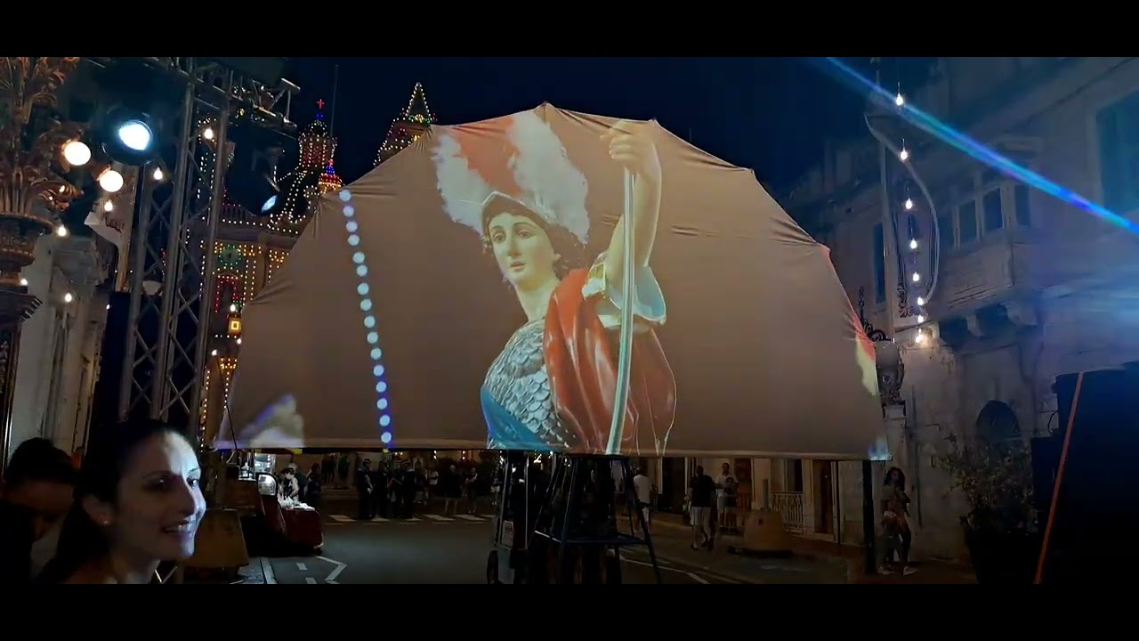 Festa tal-Grazzja, Ħaż-Żabbar, 2024. Marċi tal-Ġimgħa filgħaxija. Tlugħ ...