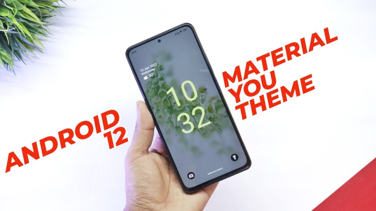 Android 12 Material You Theme For Any Xiaomi Phone - New Lockscreen ...