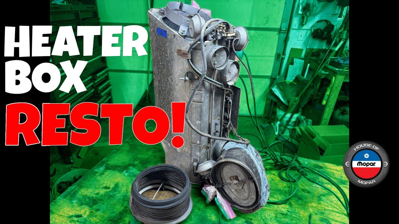 Rebuilding a Muscle Car Heater Box 1965 Dodge Coronet 500 Ep 33 - YouTube