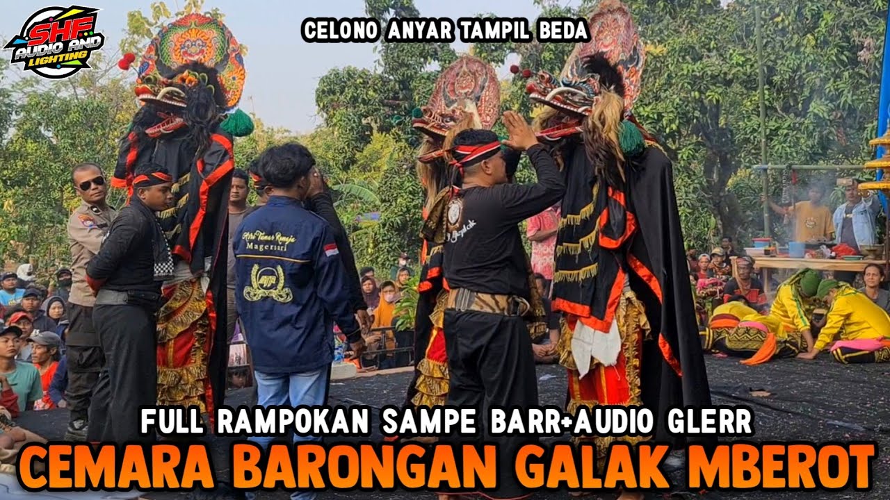 FULL RAMPOKAN SINGO BARONG GALAK ROGO SAMBOYO PUTRO TERBARU 2023 Live Magersari Tarokan Kediri ...