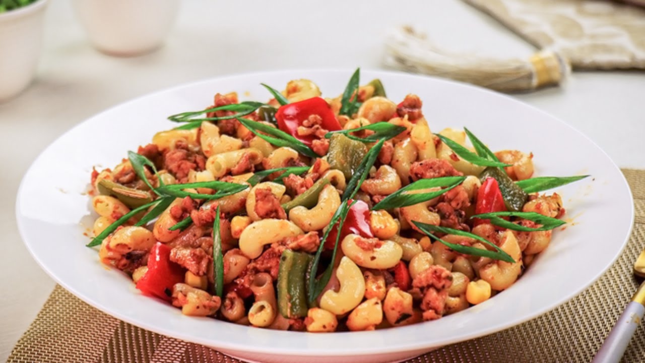 Keema Macaroni Recipe By SooperChef - YouTube