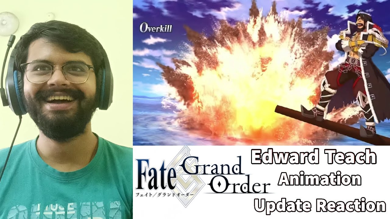 Indian FGO Player Reacts to Edward Teach Animation Updates - YouTube