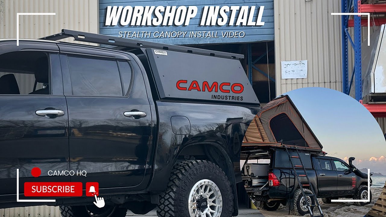Canopy install with Camco Industries - YouTube