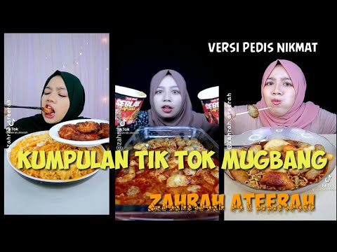 Kumpulan Vidio Tik tok Zahrah  ateerah || versi pedis nikmat