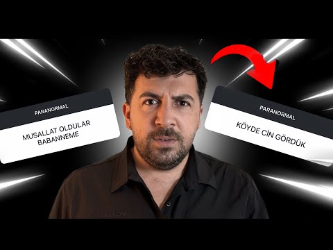 SİZDEN GELEN PARANORMAL OLAYLAR | SERKAN AĞBİ