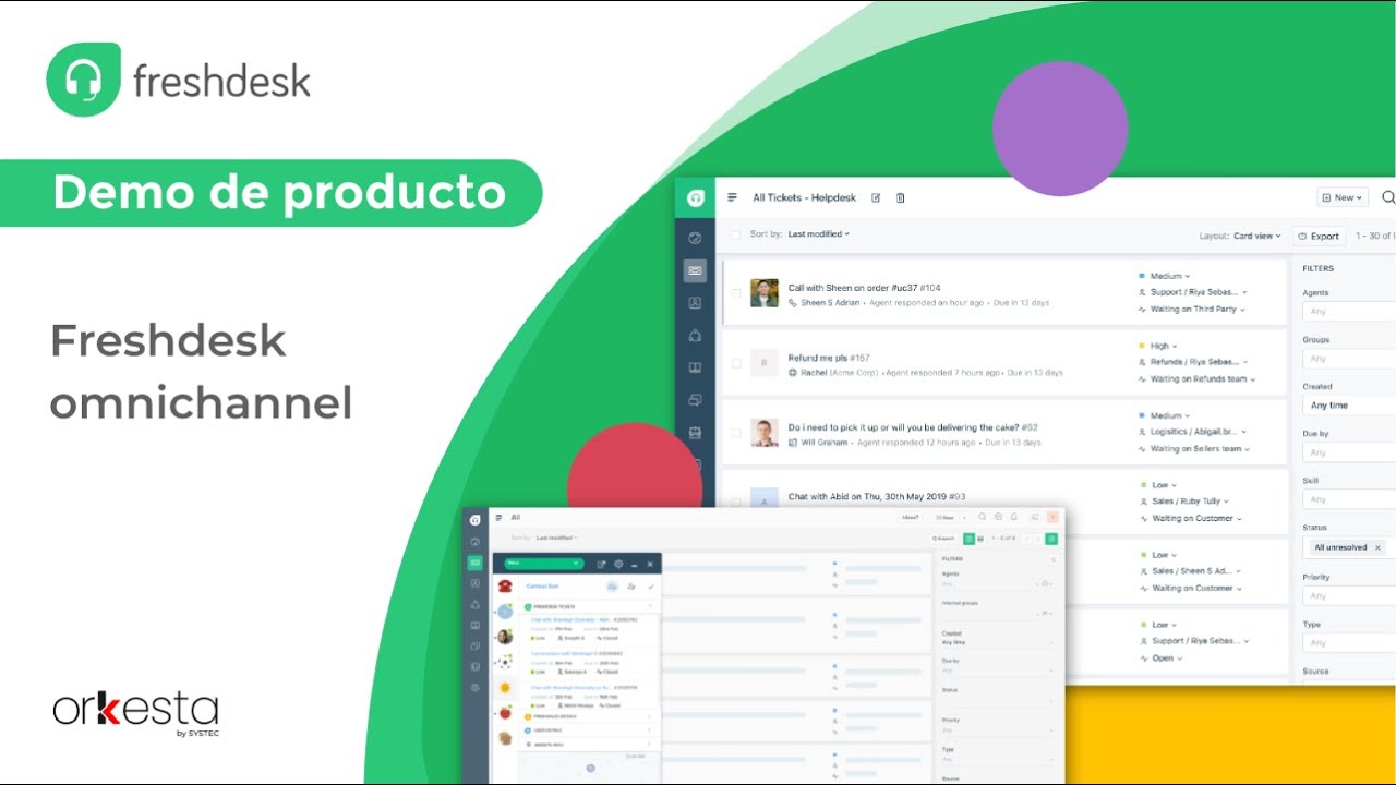 Demo de producto | Freshdesk Omichannel - YouTube