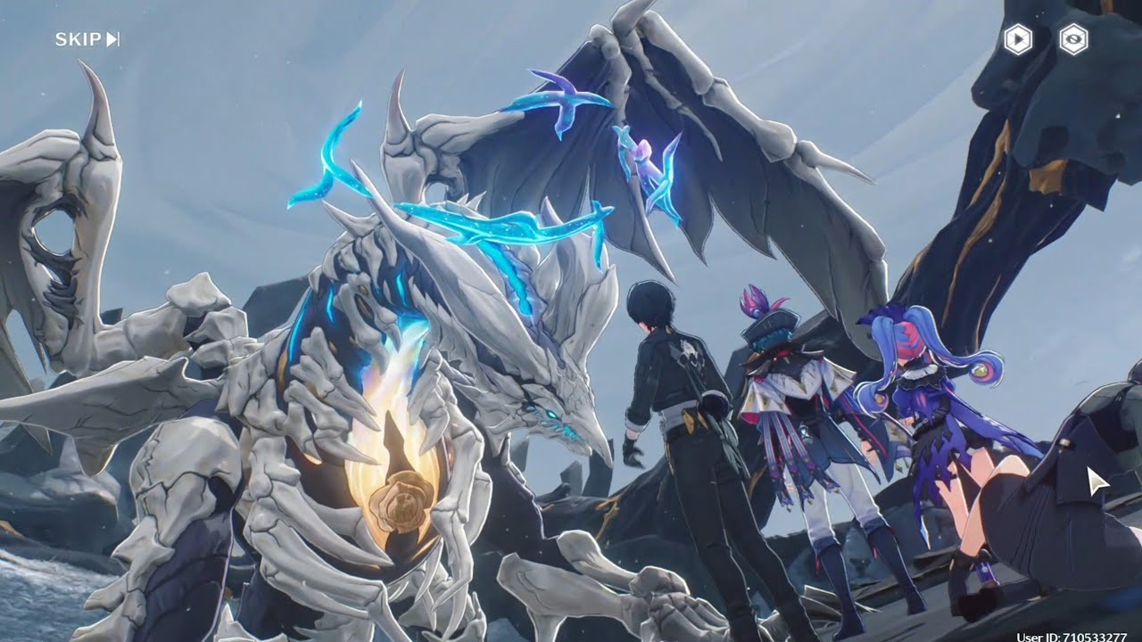 Roccia and Rover Defeat Dragon Of the Dirge Gehinnom Wuthering Waves 2. ...