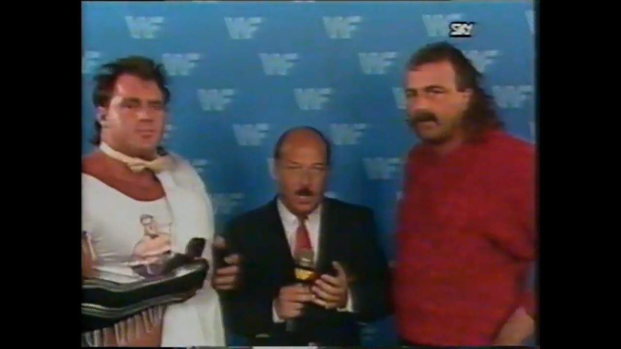 Mean Gene interviews Jake Roberts and Brutus Beefcake (11-14-1987 ...