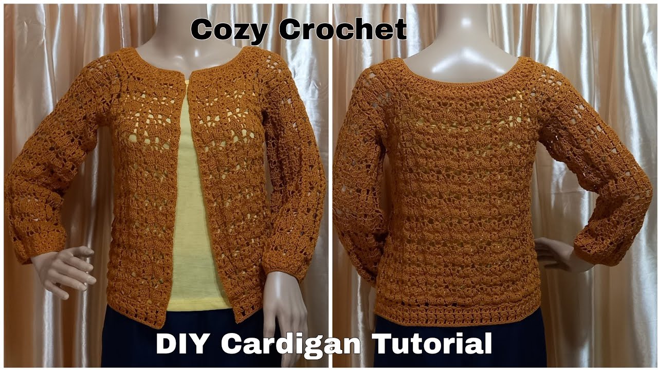 Crochet Fundamentals in Action: Step-by-Step Guide to Making a CARDIGAN ...