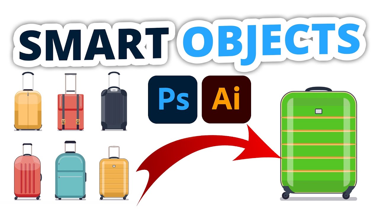 SMART OBJECTS con PS e AI - Photoshop Masterclass - YouTube